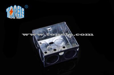 China BS standard One Gang Electrical Boxes And Covers for sale