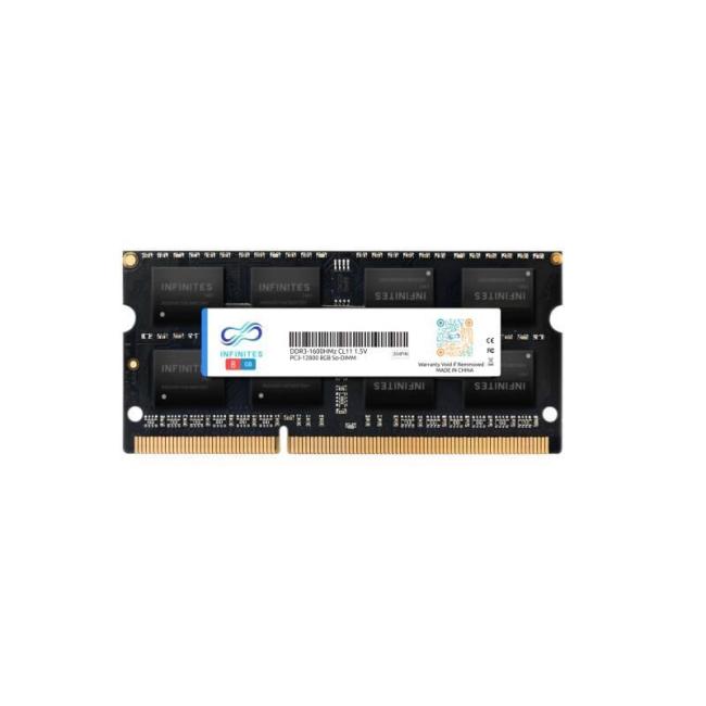 DDR3 204pin 4GB 1600MHz SODIMM PC-12800 2r*8 1.35V Non Ecc Gen 3 Memory Consumer Garde Memory Module