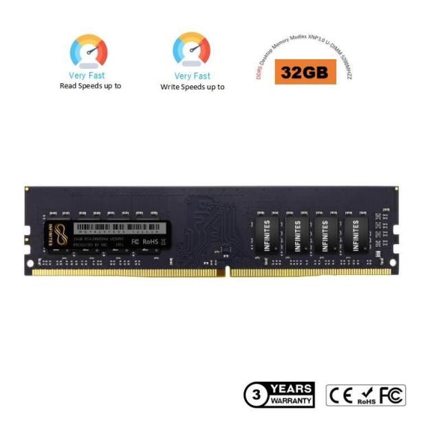 Original Server RAM DDR4 DDR5 16GB 32GB 5200 RAM DDR4 8GB 3200MHz Desktop Server Memory RAM