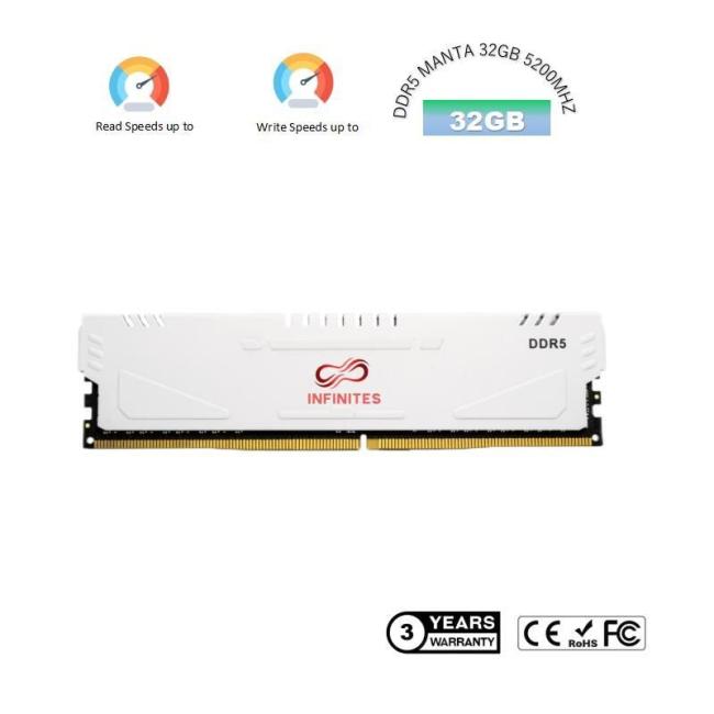 Compatible All Computer DDR5 Udimm 32GB 5200MHz RAM Memory for Desktop
