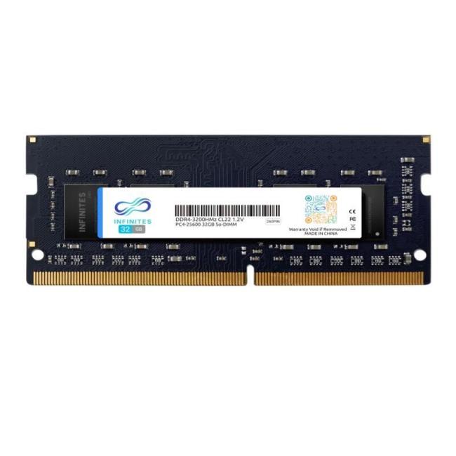 DDR4 260pin 16GB 3200MHz SODIMM PC-25600 1.2V Non Ecc Gen 4 Memory Consumer Garde Memory Module