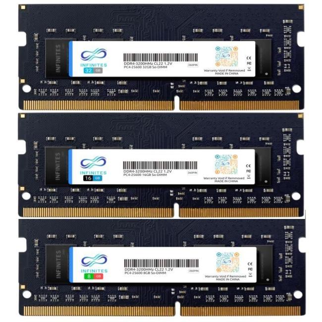 DDR4 260pin 8GB 2666MHz SODIMM PC-21300 1.2V Non Ecc Gen 4 Memory Consumer Garde Memory Module