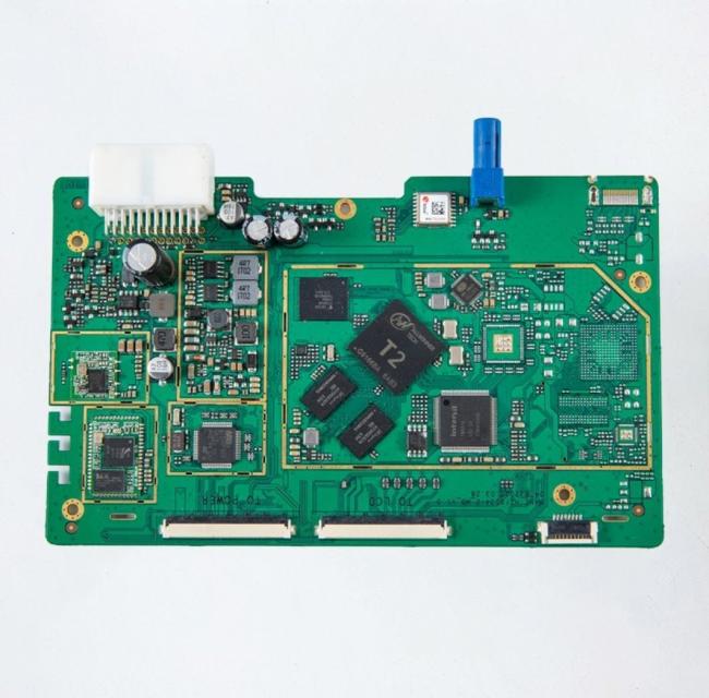 Design and Development of Automotive GPS Positioning Module Control Board Circuit Board