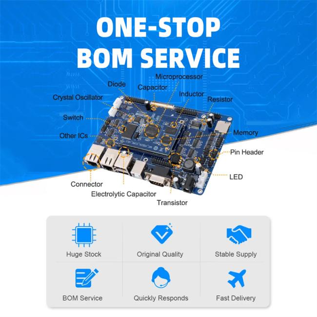 OEM Multilayer PCB Manufacturer Factory Custom SMT DIP Assembly Processing Gerber BOM SMD Soldering PCBA Printed Circuit Board