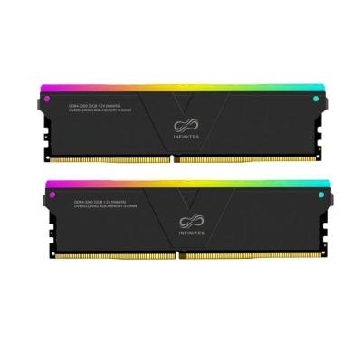 Cina Soluzione di memoria Infinites DDR4 288pin 32GB (2*16GB) 3200MHz Udimm PC-25600 1.35V Non Ecc Gen 4 RGB Gameing Memory Stick Kits in vendita