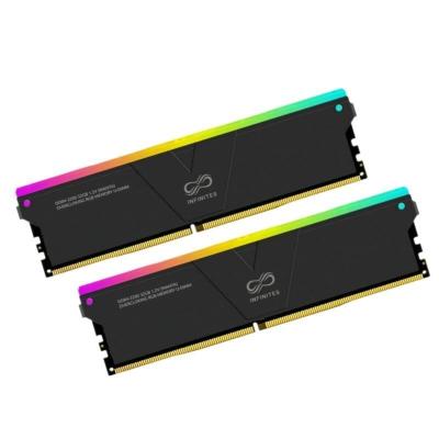 Cina Soluzione di memoria Infinites DDR4 288pin 32GB (2*16GB) 3200MHz Udimm PC-25600 1.35V Non Ecc Gen 4 RGB Gameing Memory Stick Kits in vendita