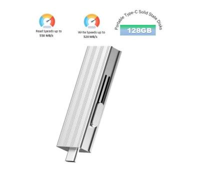 China Infinites Portable Type-C Solid State Disks Sk USB 3.2 Flash Drive Biedt een leessnelheid tot 550MB/S en een schrijfsnelheid van 520MB/S 512GB Te koop