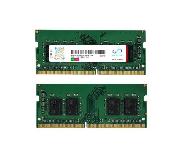 DDR5 16GB SODIMM Βιομηχανική ποιότητα Jedec Πρότυπα Υπερκροτημένη μνήμη