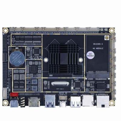 China SMT fabriek Nieuw ontwerp 4 GB RAM 16 GB EMMc Board Raspberry Pi 4 ModelPCBA Te koop