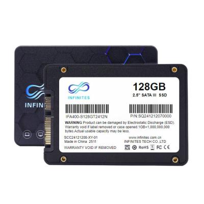 China IS400 2.5'' SSD SATA III 128GB Equipped With QLC Flash And An SMI Controller for sale
