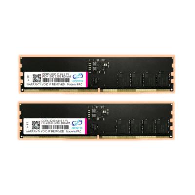 China DDR5 RAM Kit (16GB x 2) 5200MHz,DRAM 288-Pin U-DIMM PC RAM, XMP 2.0 Memória de Alto Desempenho,CL18-22-22-42,1.1V à venda