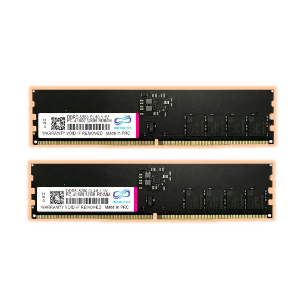 DDR5 RAM Kit (16GB x 2) 5200MHz,DRAM 288-pin U-DIMM PC RAM, XMP 2.0 Μνήμη υψηλής απόδοσης,CL18-22-22-42,1.1V