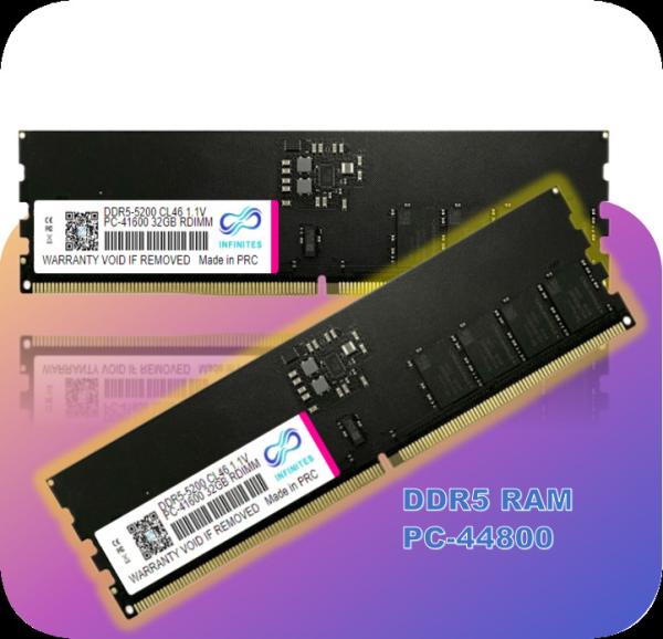 DDR5 RAM Kit (16GB x 2) 5200MHz,DRAM 288-pin U-DIMM PC RAM, XMP 2.0 Μνήμη υψηλής απόδοσης,CL18-22-22-42,1.1V