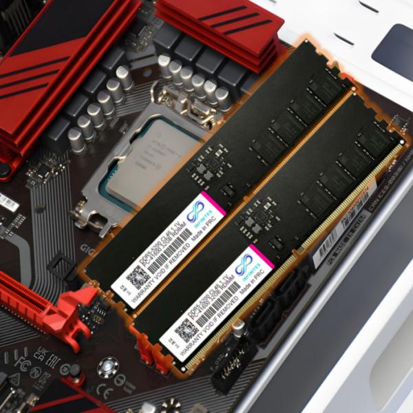 DDR5 RAM Kit (16GB x 2) 5200MHz,DRAM 288-pin U-DIMM PC RAM, XMP 2.0 Μνήμη υψηλής απόδοσης,CL18-22-22-42,1.1V