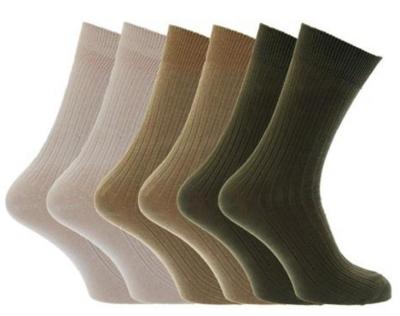 China Mid calf  wholesale knitted crew cotton socks for sale