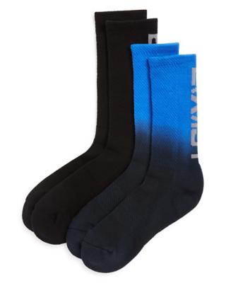 China Dip Dying Sport Crew Socks for sale