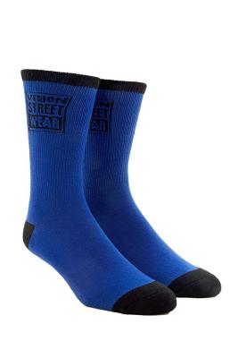 China Custom Logo Mid Calf Vision Street Wear Sports Men Socks for sale