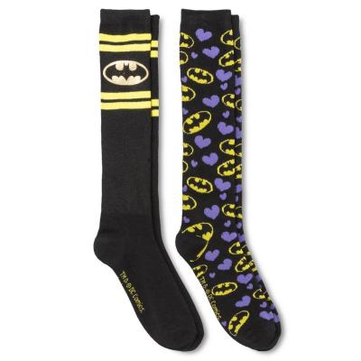 China Women's Batman Knee High Socks for sale