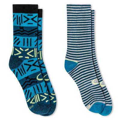 China Mid calf wholesale knitted crew women socks for sale