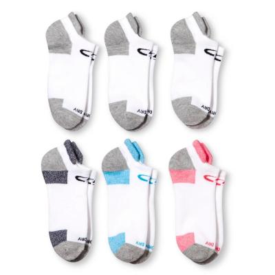 China Women's Heel Shield No Show Invisible Low Cut Cotton Socks for sale