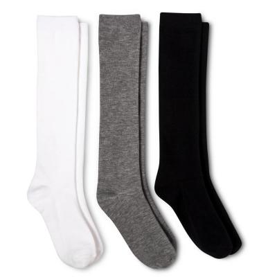 China Women's Casual Knee High Cotton Socks for sale