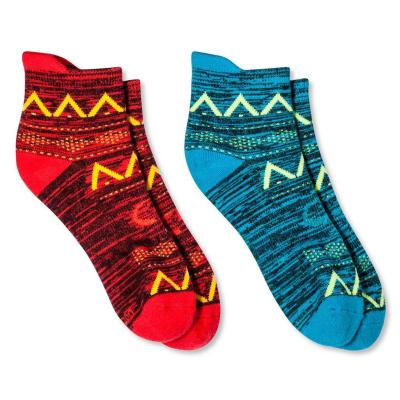 China Fashion Custom Design Colorful Women's Outdoor Acrylic Wool Polyester Ankle Socks for sale