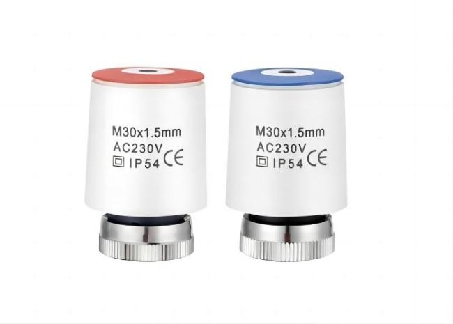 220V Water heaing Electro Thermal Actuator with Electrical on/Off-Controls Electro-Thermal Actuator for Floor Heating