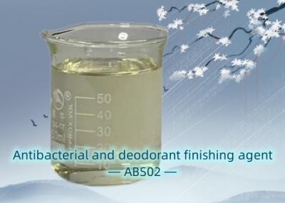 China Finishing Agent — ABS02— Antibacterial and deodorant finishing Agent ( Finishing Auxiliaries, Special Finishing SERIES) for sale