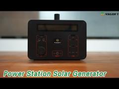 Outdoor Power Station Solar Generator 12V 5A LFP Portable Support Quick Charge