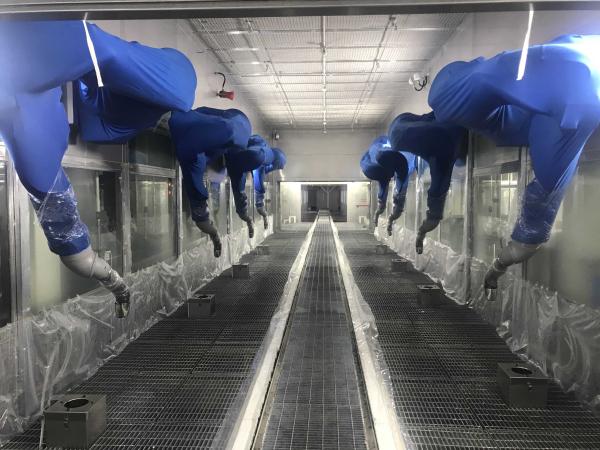 Painting Shop Turn Key Solution Including Robot And Painting System And Paint Supply System All Included