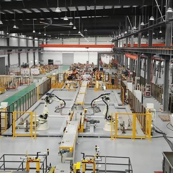 Integrated Body Shop And Assembly Shop Robotics Automation Solution Automotive Production Line Turn Key Project