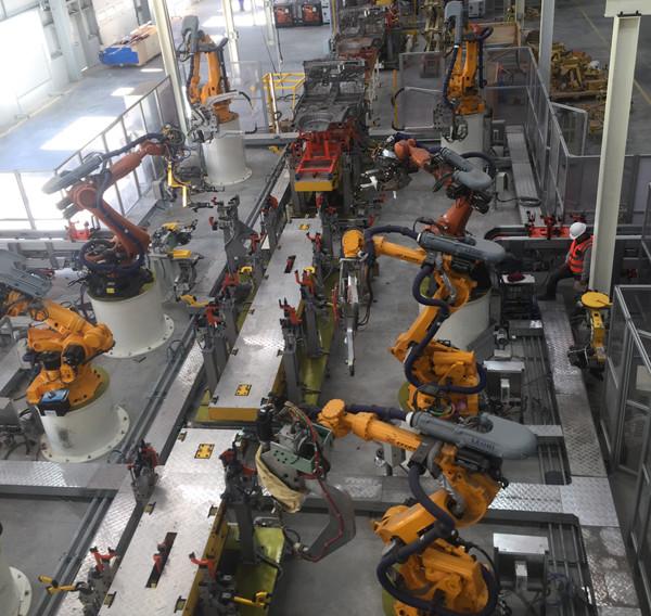 Integrated Body Shop And Assembly Shop Robotics Automation Solution Automotive Production Line Turn Key Project