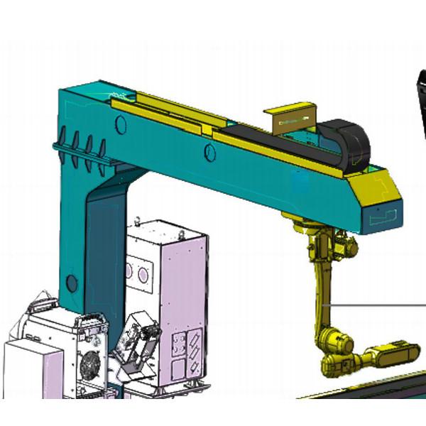 Quality Intelligent Welding Robot System With Gantry 7th 8th 9th Axis 2 Robots Smart for sale