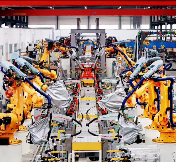 Integrated Body Shop And Assembly Shop Robotics Automation Solution Automotive Production Line Turn Key Project