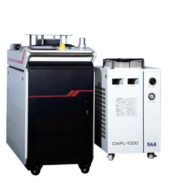 China Fiber Continuous Laser Welding Machine With Handheld / Fixed Laser Welding Torch , Laser Wavelength 1074nm for sale
