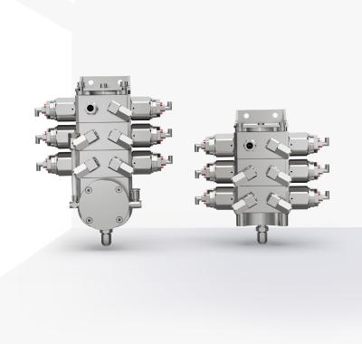 China CV 300 Stainless Steel Low-pressure Color Change Valve For Robotic Painting System Equipment for sale