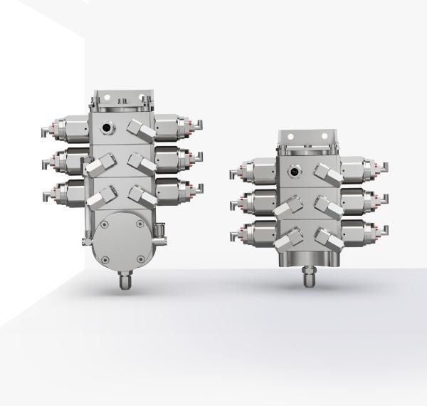 Quality CV 300 Stainless Steel Low-pressure Color Change Valve For Robotic Painting System Equipment for sale