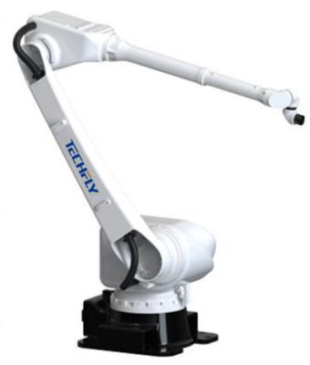 China 6 axis industrial robot arm Painting Robots For automotive industry  with an arm span of 3800mm and maximum load 10kg for sale