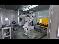 Soluzione di integrazione del robot di rettifica per la lucidatura e la rettifica con strumenti per la fusione di parti in metallo e plastica