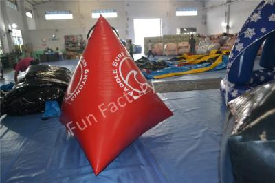 中国 膨脹可能な水ブイ 3 つの層のポリ塩化ビニール熱いの間にカスタマイズされる-溶接 販売のため