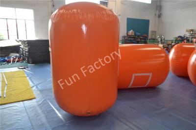 中国 党/クラブのための膨脹可能な水ゲームの中のオレンジ強い純生地 販売のため