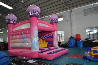 Cina Castello rimbalzante di rimbalzo di tema del fumetto di rosa gonfiabile divertente della Camera in vendita