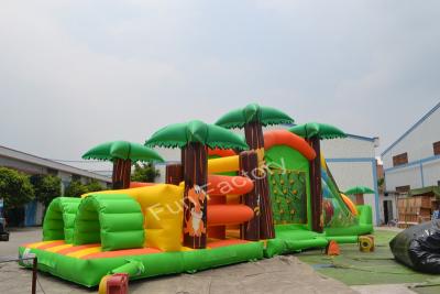Cina Bambini aperti combinati gonfiabili dei buttafuori di moonwalk del partito che saltano castello divertente in vendita