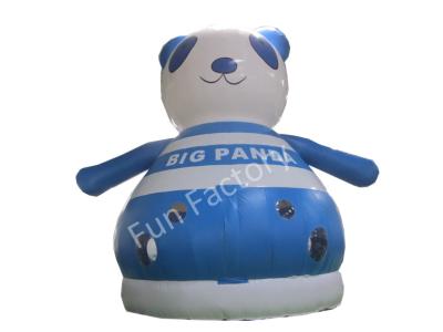 Cina piccola casa gonfiabile dell'interno di rimbalzo, buttafuori gonfiabili del panda in vendita