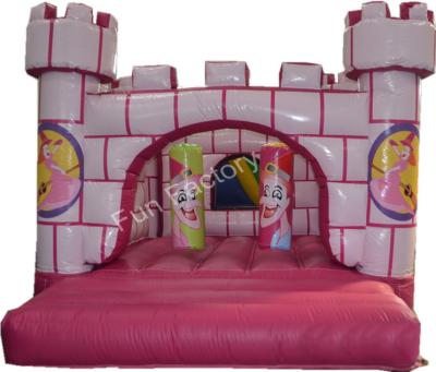 Cina Castello gonfiabile all'aperto rosa professionale della Camera di rimbalzo per il cortile in vendita