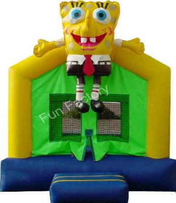Cina Moonwalk gonfiabile dell'interno della Camera di rimbalzo/della Camera rimbalzo di Spongebob Squarepants in vendita