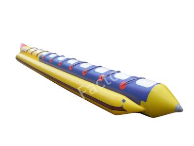 Cina Un calore gonfiabile di 10 della persona 0.9mm del PVC della tela cerata di banana zattere della barca - isolamento in vendita