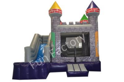 China Casa inflável do salto do divertimento do quintal combinado com corrediça para relativo à promoção à venda