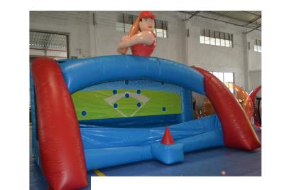 中国 赤および Bule の子供の極度の人 FFSP147 を演じる膨脹可能な野球の試合 販売のため