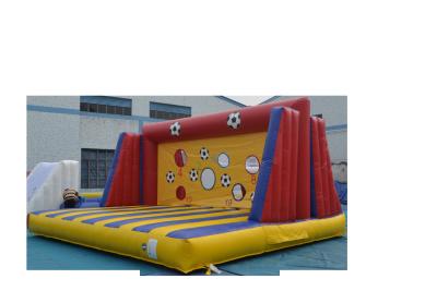 中国 射撃の競争の運動場のための膨脹可能なフットボールのスポーツのゲーム 販売のため